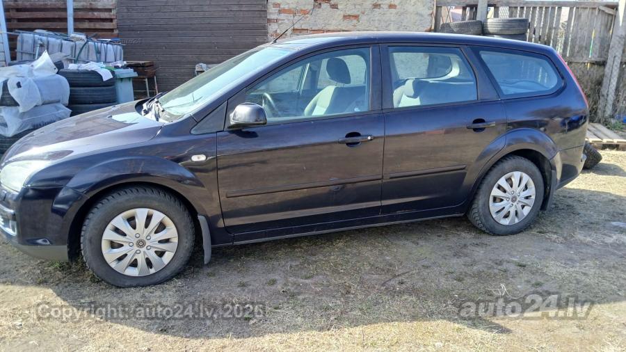 Blue Ford Focus 2007 in Parnu, with an engine capacity of 1.60 L and mileage of 199 thousand km for 1299 €, photo 4 on AUTOMOTO.COM.LV