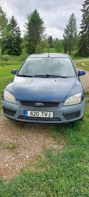 Blue Ford Focus 2007 in Tallinn, with an engine capacity of 1.60 L and mileage of 0 thousand km for 500 €, photo  on AUTOMOTO.COM.LV