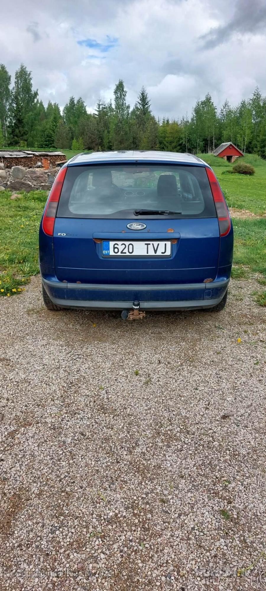 Blue Ford Focus 2007 in Tallinn, with an engine capacity of 1.60 L and mileage of 0 thousand km for 500 €, photo 3 on AUTOMOTO.COM.LV