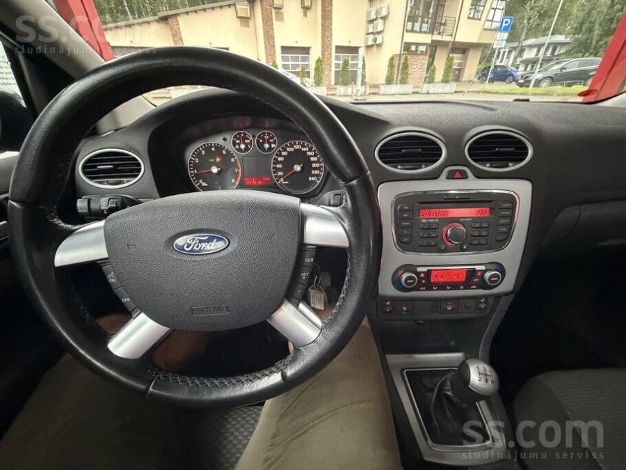 Zils Ford Focus 2007 Rīga, ar dzinēja tilpumu 1.60 L un nobraukumu 281 tūkst. km par 1600 €, foto 7 vietnē AUTOMOTO.COM.LV