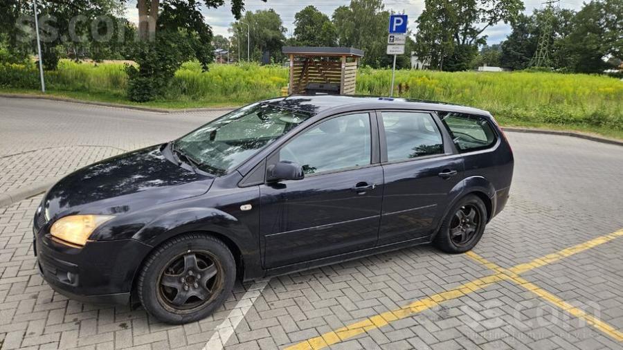 Zils Ford Focus 2007 Rīga, ar dzinēja tilpumu 1.60 L un nobraukumu 425 tūkst. km par 650 €, foto 1 vietnē AUTOMOTO.COM.LV