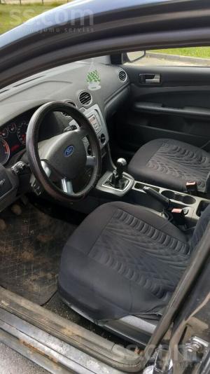Blue Ford Focus 2007 in Riga, with an engine capacity of 1.60 L and mileage of 318 thousand km for 1400 €, photo 5 on AUTOMOTO.COM.LV