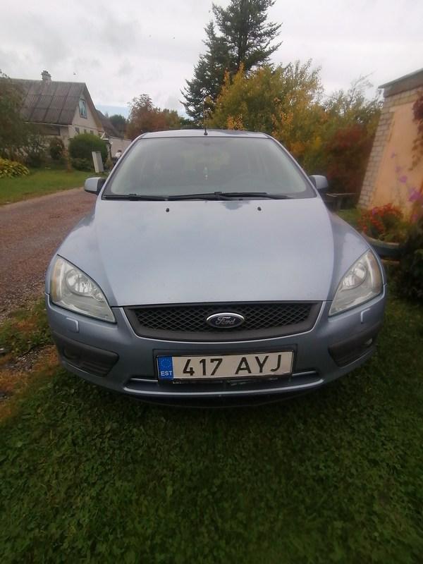 Blue Ford Focus 2007 in Kohtla-Jarve, with an engine capacity of 1.60 L and mileage of 282 thousand km for 1000 €, photo 8 on AUTOMOTO.COM.LV