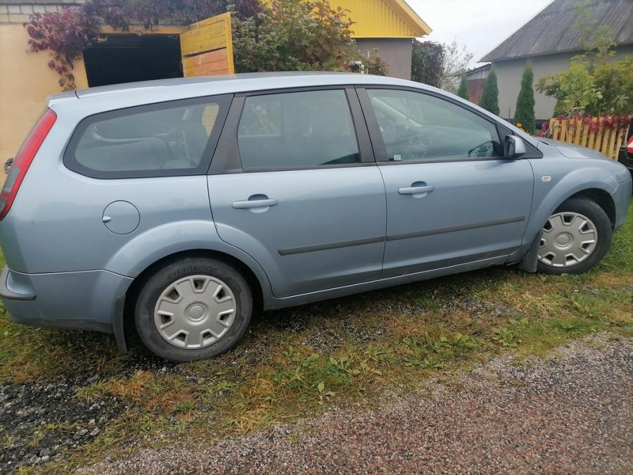 Blue Ford Focus 2007 in Kohtla-Jarve, with an engine capacity of 1.60 L and mileage of 282 thousand km for 1000 €, photo 10 on AUTOMOTO.COM.LV