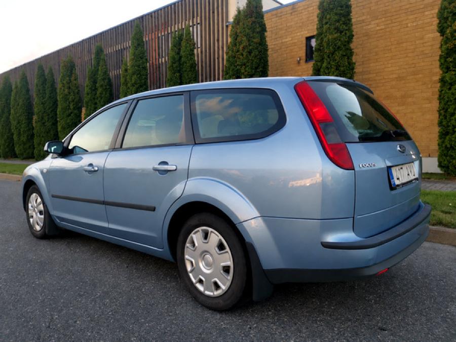 Zils Ford Focus 2007 Tartu, ar dzinēja tilpumu 1.60 L un nobraukumu 282 tūkst. km par 1250 €, foto 5 vietnē AUTOMOTO.COM.LV