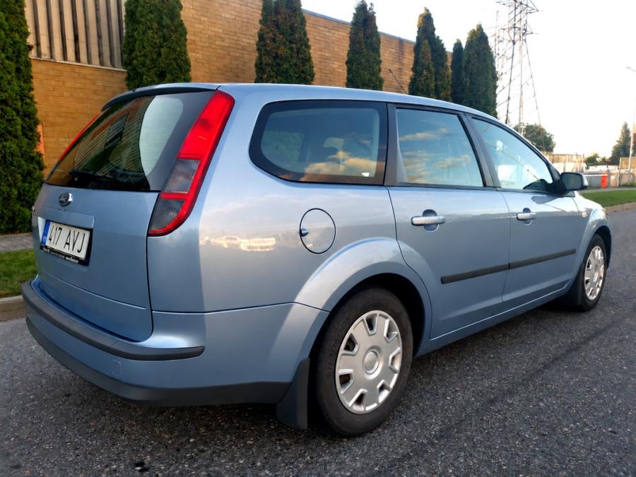 Zils Ford Focus 2007 Tartu, ar dzinēja tilpumu 1.60 L un nobraukumu 282 tūkst. km par 1250 €, foto 10 vietnē AUTOMOTO.COM.LV