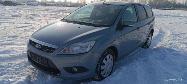 Blue Ford Focus 2008 in Marijampole, with an engine capacity of 1.60 L and mileage of 189 thousand km for 1650 €, photo 2 on AUTOMOTO.COM.LV