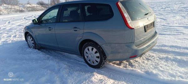 Blue Ford Focus 2008 in Marijampole, with an engine capacity of 1.60 L and mileage of 189 thousand km for 1650 €, photo 8 on AUTOMOTO.COM.LV