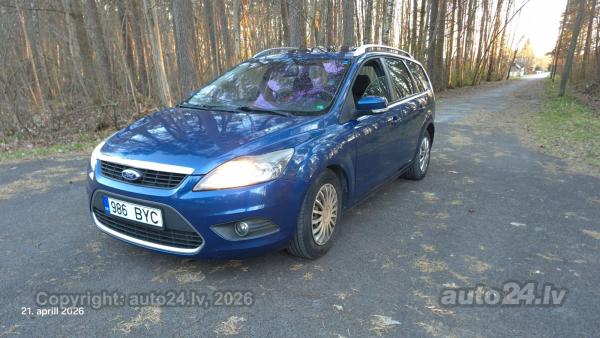 Blue Ford Focus 2008 in Parnu, with an engine capacity of 1.60 L and mileage of 259 thousand km for 1050 €, photo 6 on AUTOMOTO.COM.LV