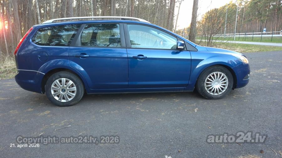 Blue Ford Focus 2008 in Parnu, with an engine capacity of 1.60 L and mileage of 259 thousand km for 1050 €, photo 16 on AUTOMOTO.COM.LV