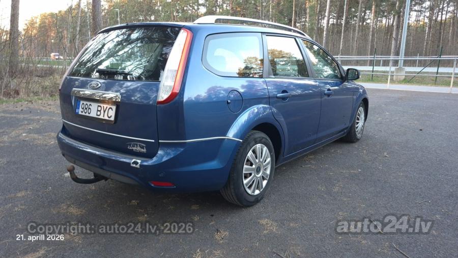 Blue Ford Focus 2008 in Parnu, with an engine capacity of 1.60 L and mileage of 259 thousand km for 1050 €, photo 17 on AUTOMOTO.COM.LV
