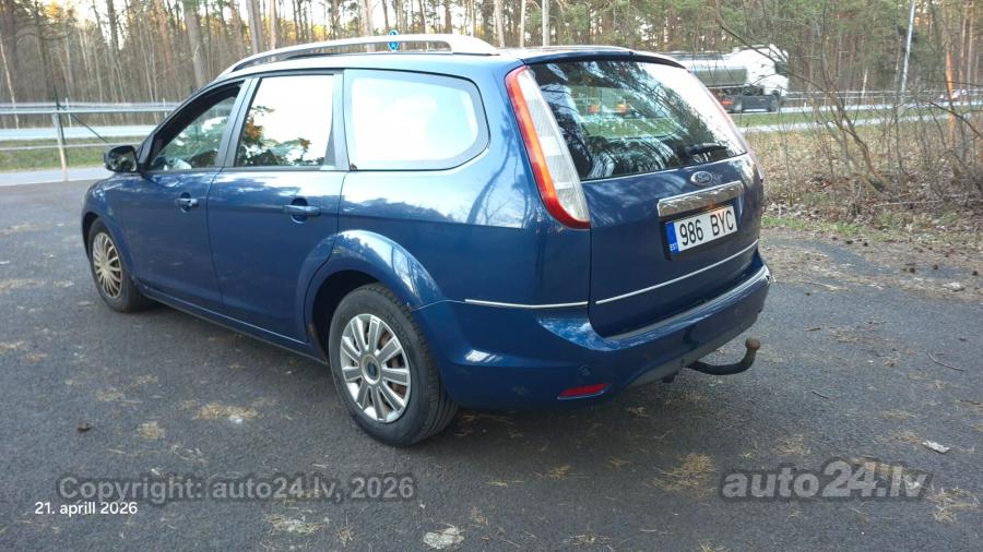 Blue Ford Focus 2008 in Parnu, with an engine capacity of 1.60 L and mileage of 259 thousand km for 1050 €, photo 18 on AUTOMOTO.COM.LV