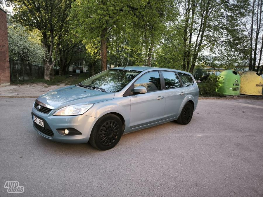 Zils Ford Focus 2008 Kauņa, ar dzinēja tilpumu 1.60 L un nobraukumu 300 tūkst. km par 950 €, foto 14 vietnē AUTOMOTO.COM.LV