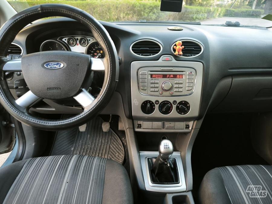 Zils Ford Focus 2008 Kauņa, ar dzinēja tilpumu 1.60 L un nobraukumu 300 tūkst. km par 950 €, foto 17 vietnē AUTOMOTO.COM.LV