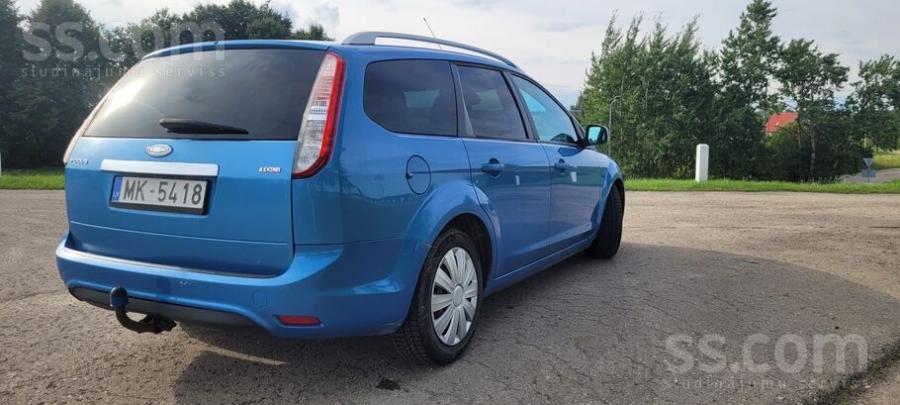 Blue Ford Focus 2009 in Aizkraukle, with an engine capacity of 2.00 L and mileage of 269 thousand km for 1950 €, photo 5 on AUTOMOTO.COM.LV