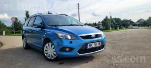 Blue Ford Focus 2009 in Aizkraukle, with an engine capacity of 2.00 L and mileage of 269 thousand km for 1950 €, photo 8 on AUTOMOTO.COM.LV