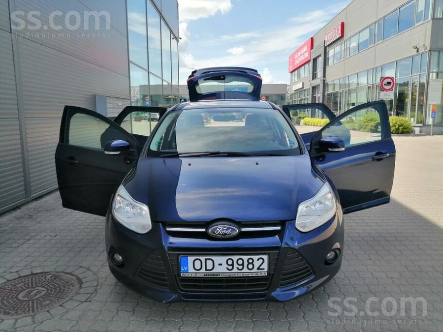 Zils Ford Focus 2011 Rīga, ar dzinēja tilpumu 1.60 L un nobraukumu 231 tūkst. km par 4300 €, foto 15 vietnē AUTOMOTO.COM.LV