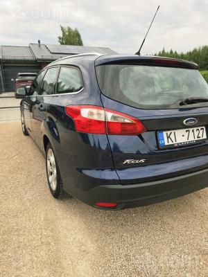 Blue Ford Focus 2011 in Riga, with an engine capacity of 1.60 L and mileage of 286 thousand km for 4100 €, photo 5 on AUTOMOTO.COM.LV