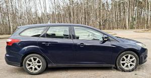 Blue Ford Focus 2012 in Riga, with an engine capacity of 1.60 L and mileage of 0 thousand km for 1500 €, photo 5 on AUTOMOTO.COM.LV