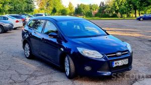 Blue Ford Focus 2012 in Cesis, with an engine capacity of 1.60 L and mileage of 335 thousand km for 2900 €, photo 5 on AUTOMOTO.COM.LV