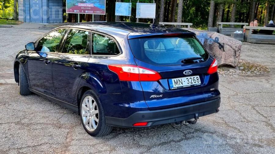 Blue Ford Focus 2012 in Cesis, with an engine capacity of 1.60 L and mileage of 335 thousand km for 2900 €, photo 9 on AUTOMOTO.COM.LV