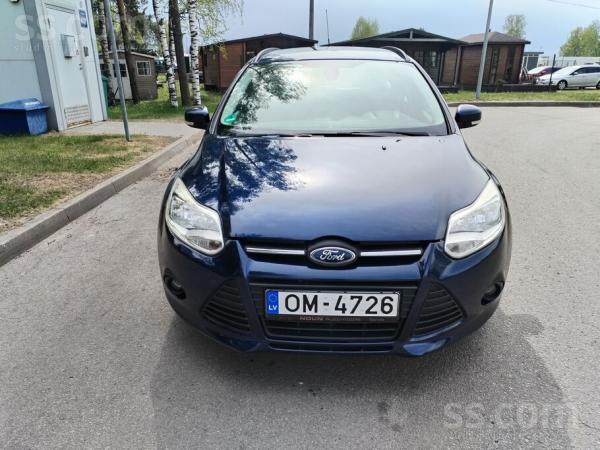 Blue Ford Focus 2012 in Riga, with an engine capacity of 1.60 L and mileage of 208 thousand km for 3650 €, photo 2 on AUTOMOTO.COM.LV