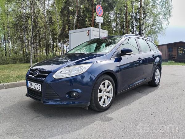 Blue Ford Focus 2012 in Riga, with an engine capacity of 1.60 L and mileage of 208 thousand km for 3650 €, photo 4 on AUTOMOTO.COM.LV