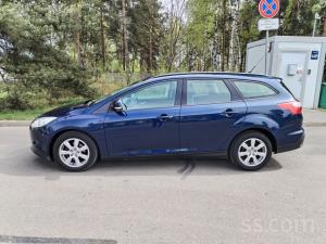 Blue Ford Focus 2012 in Riga, with an engine capacity of 1.60 L and mileage of 208 thousand km for 3650 €, photo 6 on AUTOMOTO.COM.LV