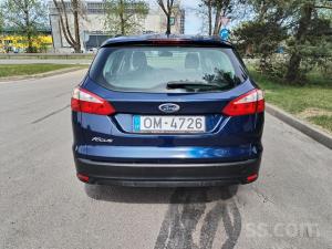 Blue Ford Focus 2012 in Riga, with an engine capacity of 1.60 L and mileage of 208 thousand km for 3650 €, photo 8 on AUTOMOTO.COM.LV