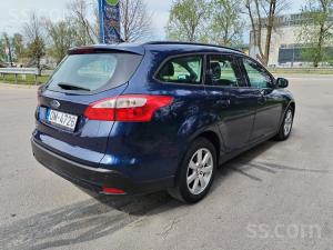 Blue Ford Focus 2012 in Riga, with an engine capacity of 1.60 L and mileage of 208 thousand km for 3650 €, photo 9 on AUTOMOTO.COM.LV