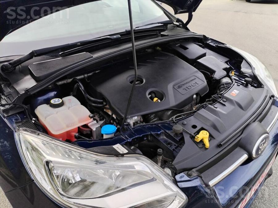 Blue Ford Focus 2012 in Riga, with an engine capacity of 1.60 L and mileage of 208 thousand km for 3650 €, photo 12 on AUTOMOTO.COM.LV