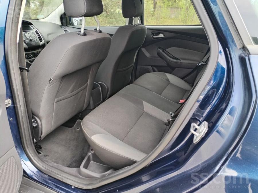 Blue Ford Focus 2012 in Riga, with an engine capacity of 1.60 L and mileage of 208 thousand km for 3650 €, photo 16 on AUTOMOTO.COM.LV