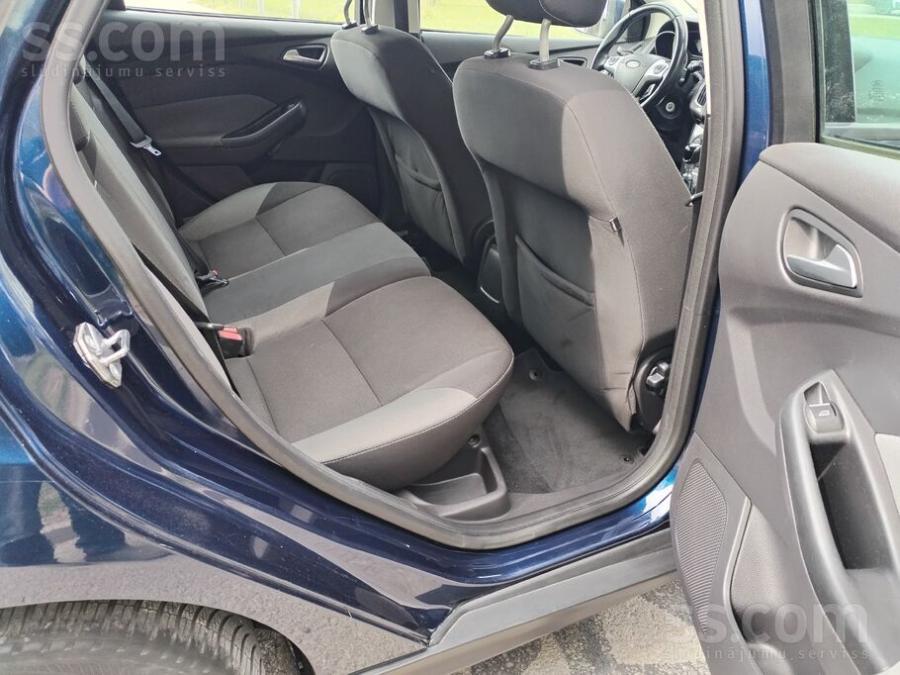 Blue Ford Focus 2012 in Riga, with an engine capacity of 1.60 L and mileage of 208 thousand km for 3650 €, photo 19 on AUTOMOTO.COM.LV
