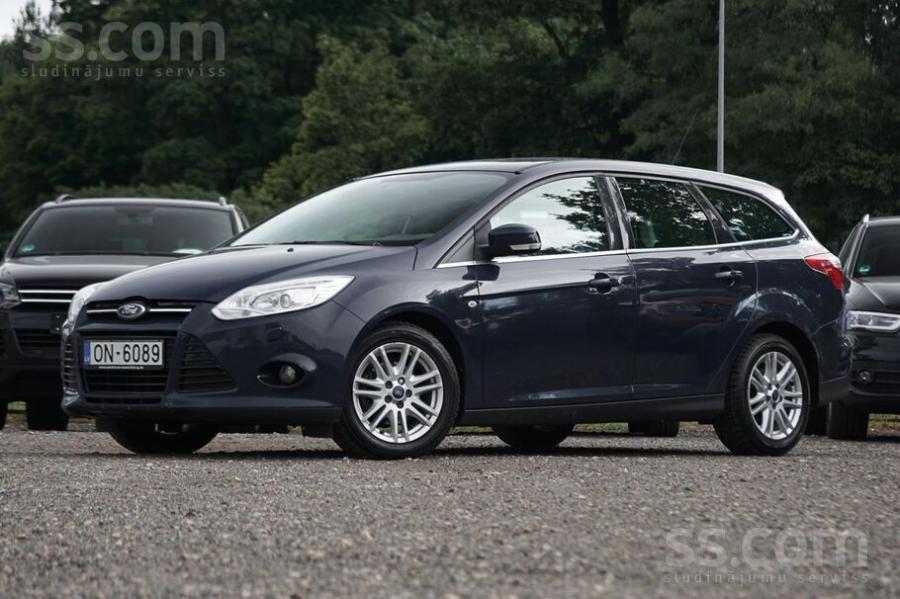 Blue Ford Focus 2012 in Riga, with an engine capacity of 1.60 L and mileage of 307 thousand km for 2990 €, photo 1 on AUTOMOTO.COM.LV