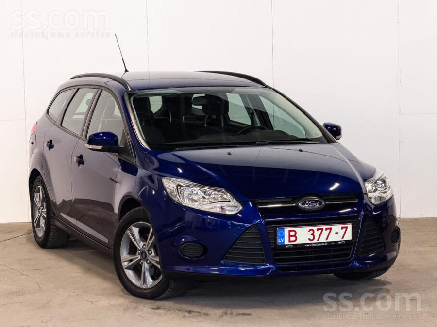 Blue Ford Focus 2013 in Jurmala, with an engine capacity of 1.00 L and mileage of 210 thousand km for 3990 €, photo 4 on AUTOMOTO.COM.LV