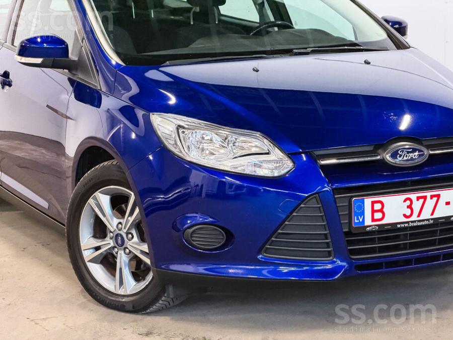 Blue Ford Focus 2013 in Jurmala, with an engine capacity of 1.00 L and mileage of 210 thousand km for 3990 €, photo 5 on AUTOMOTO.COM.LV