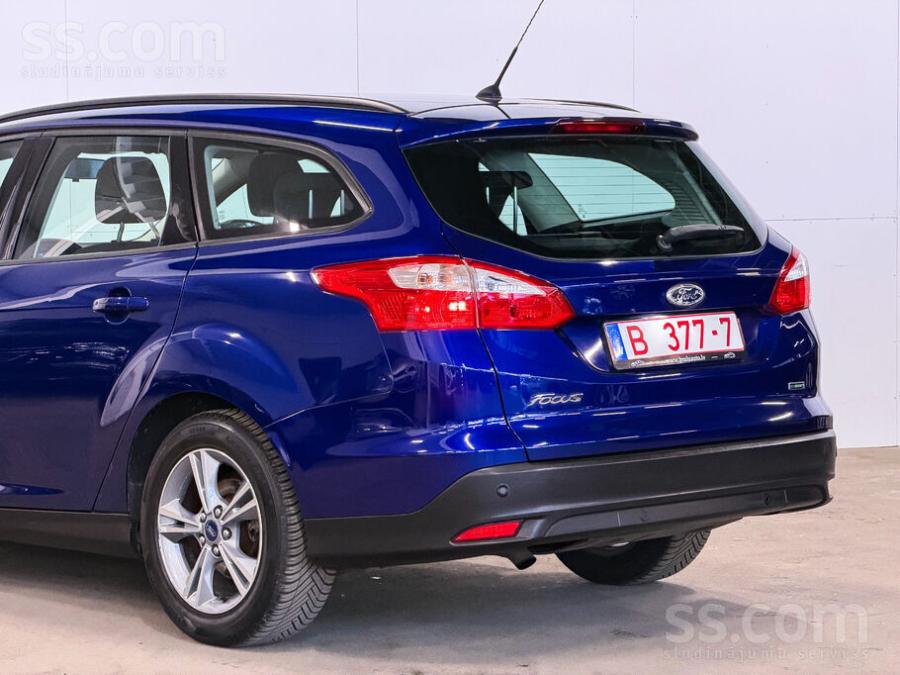 Blue Ford Focus 2013 in Jurmala, with an engine capacity of 1.00 L and mileage of 210 thousand km for 3990 €, photo 7 on AUTOMOTO.COM.LV