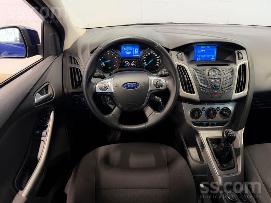 Blue Ford Focus 2013 in Jurmala, with an engine capacity of 1.00 L and mileage of 210 thousand km for 3990 €, photo 16 on AUTOMOTO.COM.LV