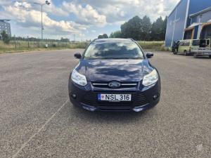 Blue Ford Focus 2013 in Vilnius, with an engine capacity of 1.00 L and mileage of 85 thousand km for 3450 €, photo 8 on AUTOMOTO.COM.LV
