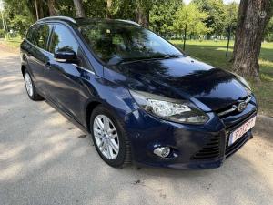 Zils Ford Focus 2013 Kauņa, ar dzinēja tilpumu 1.56 L un nobraukumu 231 tūkst. km par 3350 €, foto  vietnē AUTOMOTO.COM.LV