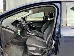 Blue Ford Focus 2013 in Alytus, with an engine capacity of 1.60 L and mileage of 244 thousand km for 2750 €, photo 7 on AUTOMOTO.COM.LV