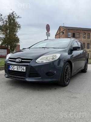 Blue Ford Focus 2013 in Riga, with an engine capacity of 1.60 L and mileage of 393 thousand km for 1850 €, photo  on AUTOMOTO.COM.LV
