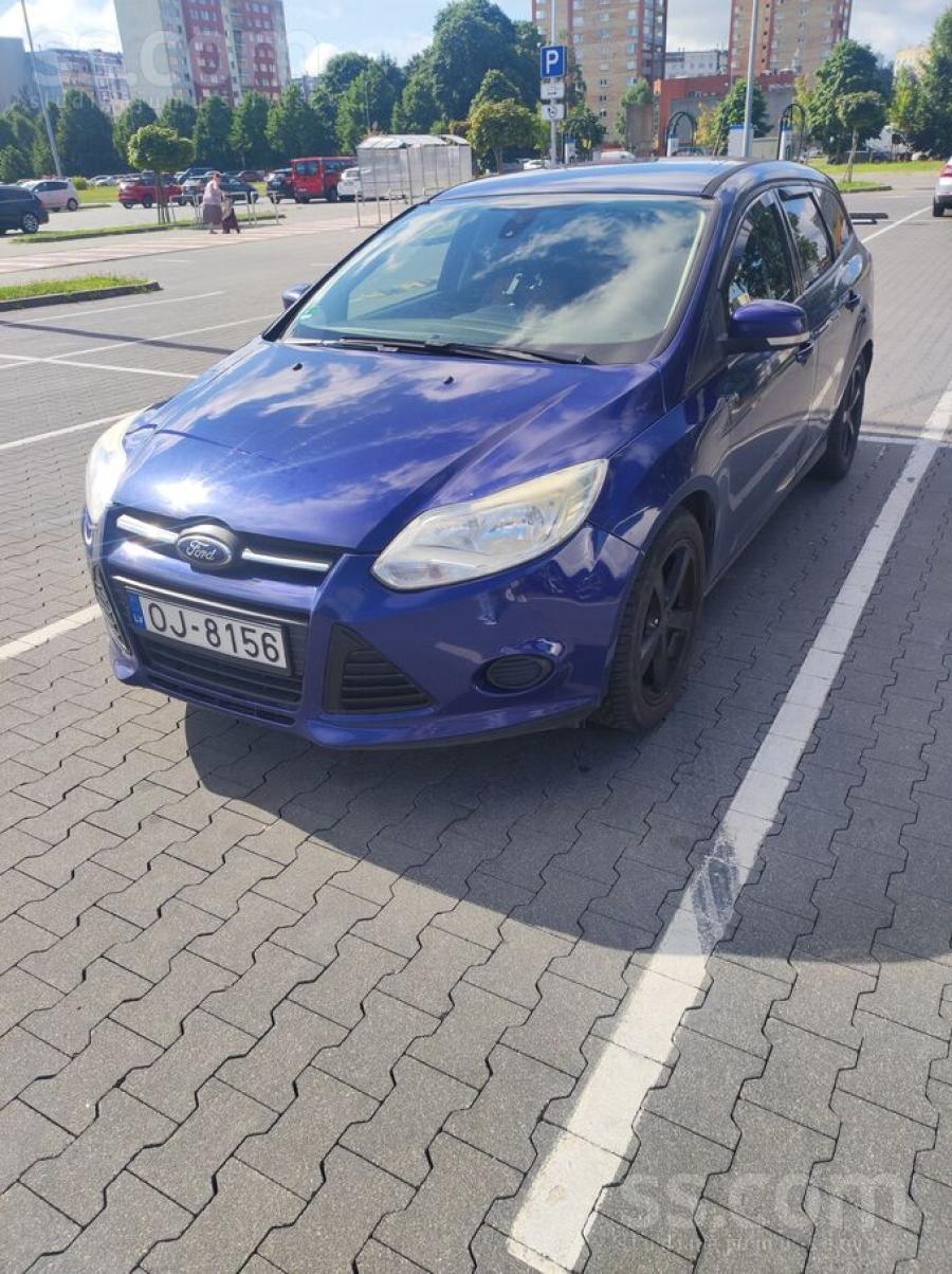 Zils Ford Focus 2014 Rīga, ar dzinēja tilpumu 1.60 L un nobraukumu 299 tūkst. km par 1900 €, foto 7 vietnē AUTOMOTO.COM.LV