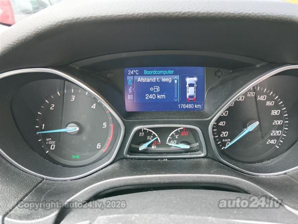 Blue Ford Focus 2014 in Paide, with an engine capacity of 1.60 L and mileage of 176 thousand km for 5900 €, photo 8 on AUTOMOTO.COM.LV
