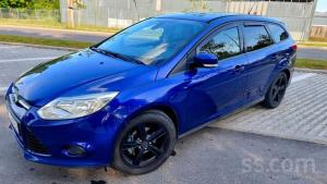 Blue Ford Focus 2014 in Cesis, with an engine capacity of 1.60 L and mileage of 300 thousand km for 4200 €, photo 8 on AUTOMOTO.COM.LV
