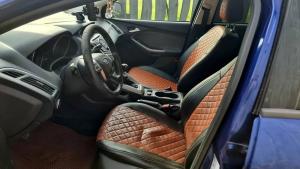 Blue Ford Focus 2014 in Cesis, with an engine capacity of 1.60 L and mileage of 300 thousand km for 4200 €, photo 18 on AUTOMOTO.COM.LV