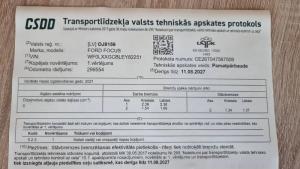 Blue Ford Focus 2014 in Cesis, with an engine capacity of 1.60 L and mileage of 300 thousand km for 4200 €, photo 20 on AUTOMOTO.COM.LV