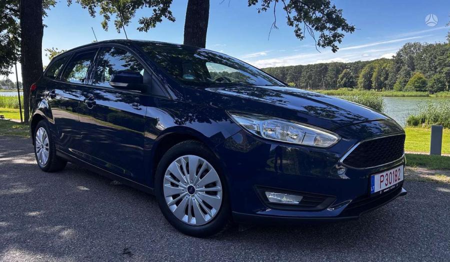 Blue Ford Focus 2015 in Utena, with an engine capacity of 1.00 L and mileage of 260 thousand km for 3750 €, photo 6 on AUTOMOTO.COM.LV