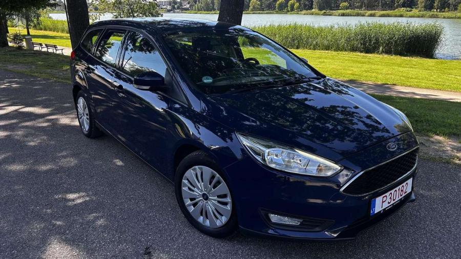 Blue Ford Focus 2015 in Utena, with an engine capacity of 1.00 L and mileage of 260 thousand km for 3750 €, photo 7 on AUTOMOTO.COM.LV
