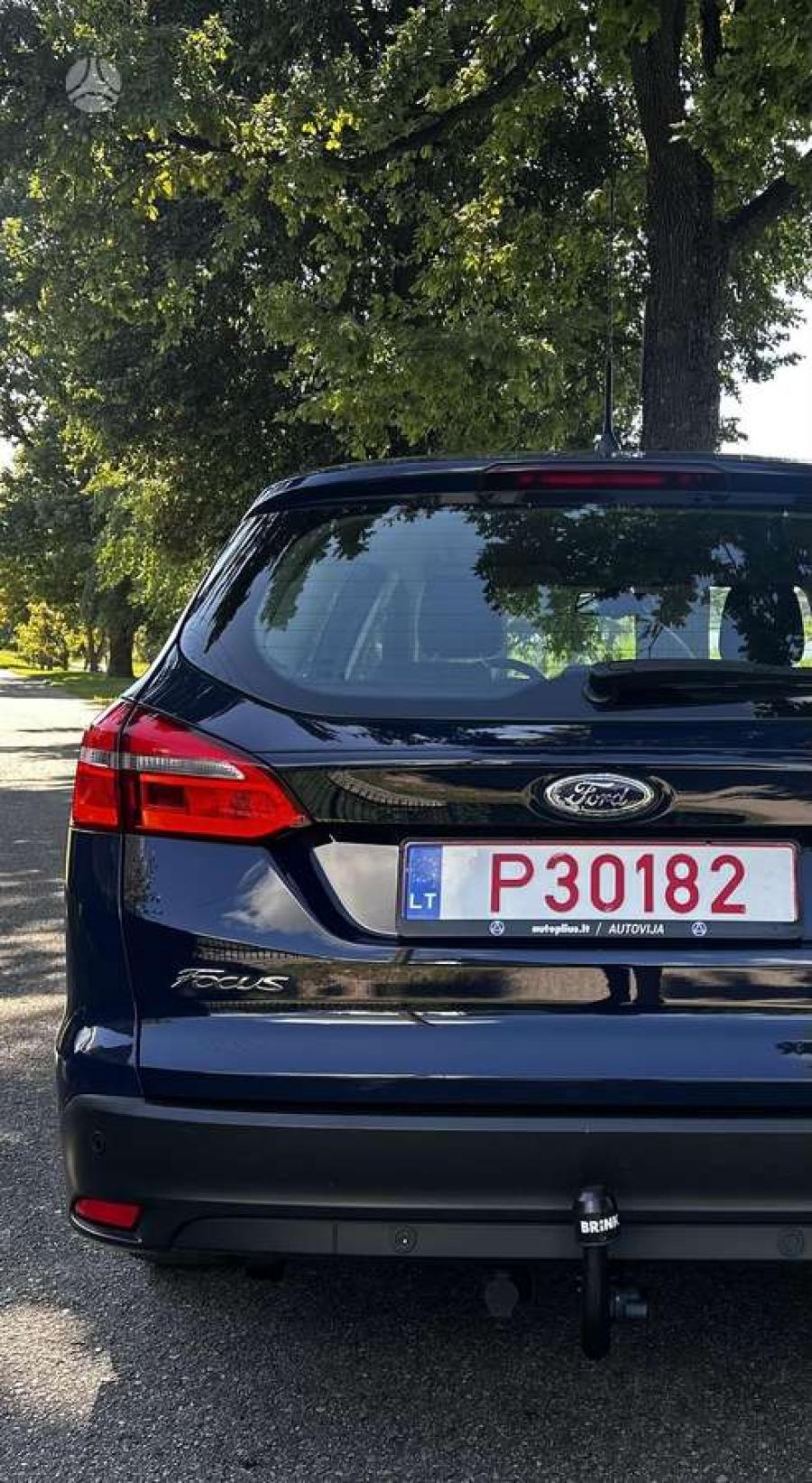 Blue Ford Focus 2015 in Utena, with an engine capacity of 1.00 L and mileage of 260 thousand km for 3750 €, photo 19 on AUTOMOTO.COM.LV